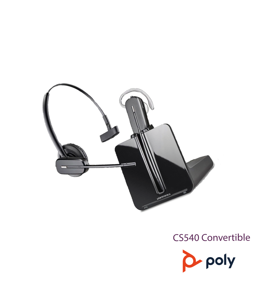 CS540 Auricular Inalámbrico Poly p/ Call Center - Rac Technologies