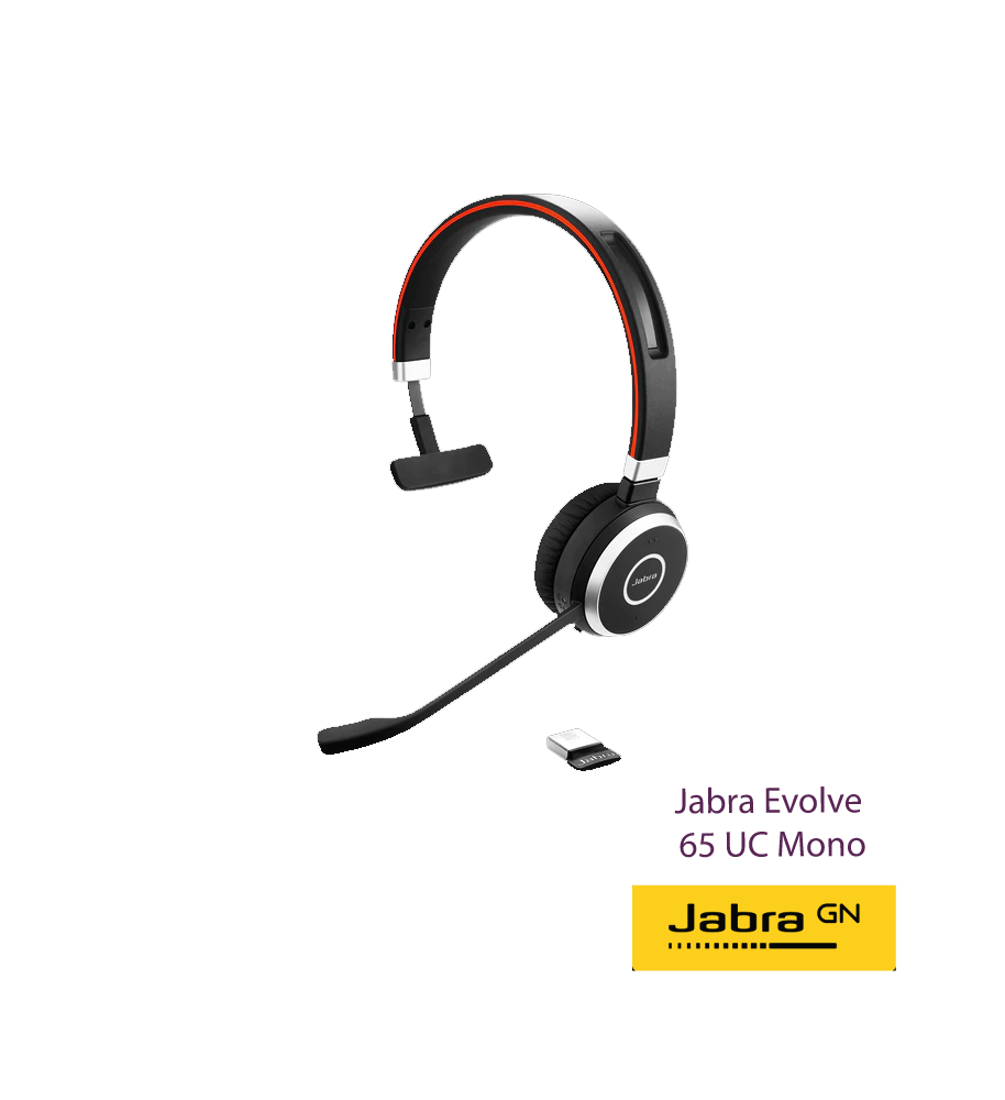 Jabra Evolve 65 UC Mono Auricular Bluetooth - Rac Technologies