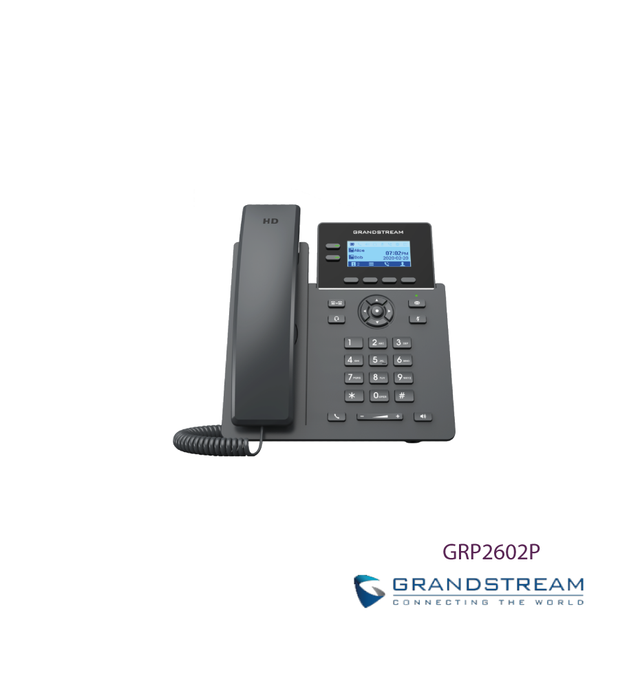 GRP-2602P Teléfono IP Grandstream - Rac Technologies