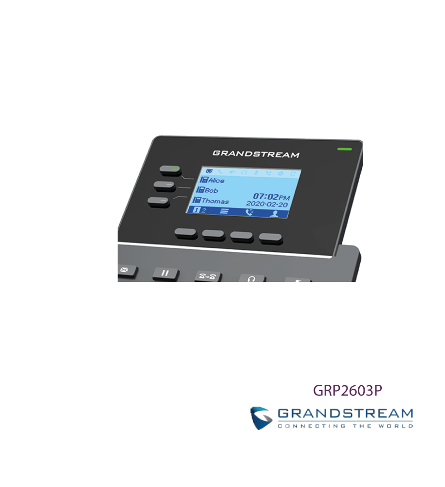 GRP-2603P Teléfono IP Grandstream - Rac Technologies