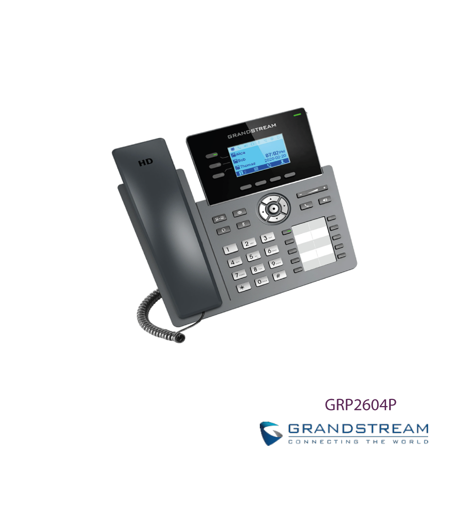 GRP-2604P Teléfono IP Grandstream - Rac Technologies