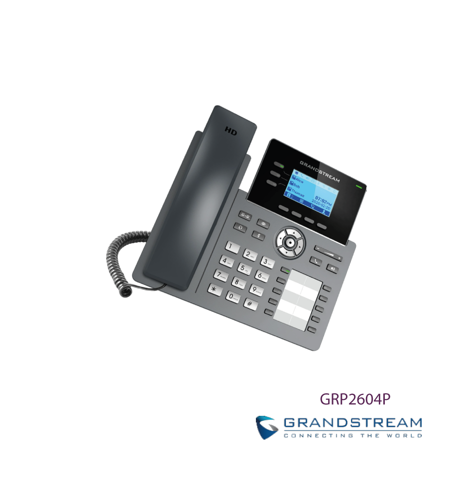 GRP-2604P Teléfono IP Grandstream - Rac Technologies