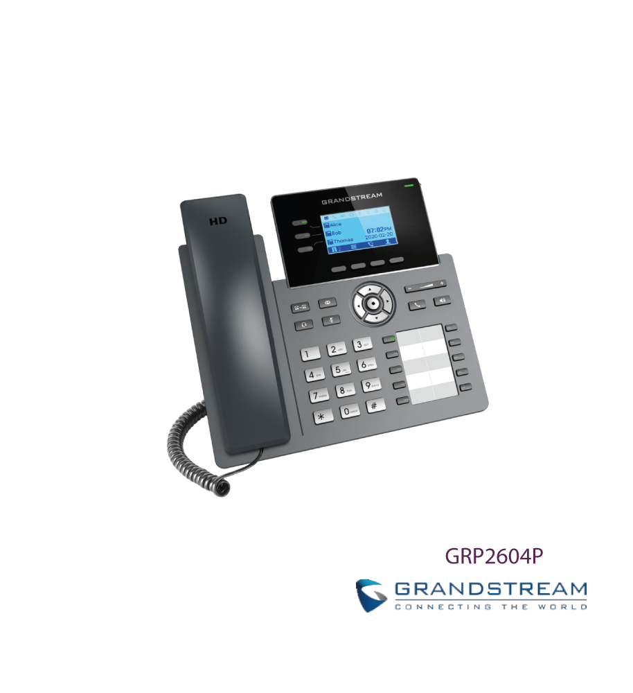 GRP-2604P Teléfono IP Grandstream - Rac Technologies