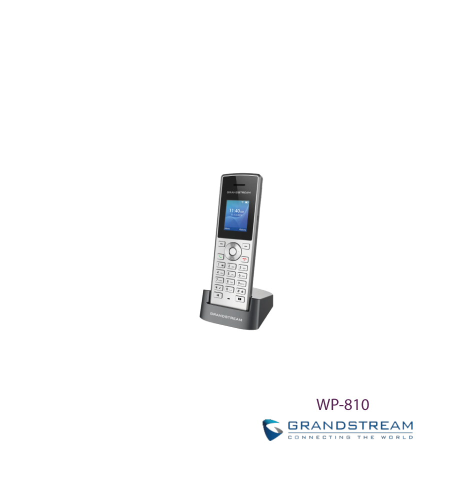 WP810 Teléfono Inalámbrico IP conexión vía Wi-Fi - Rac Technologies